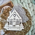 Candlestick Silicone Mold Stand Christmas Tree House Shaped Holder ...