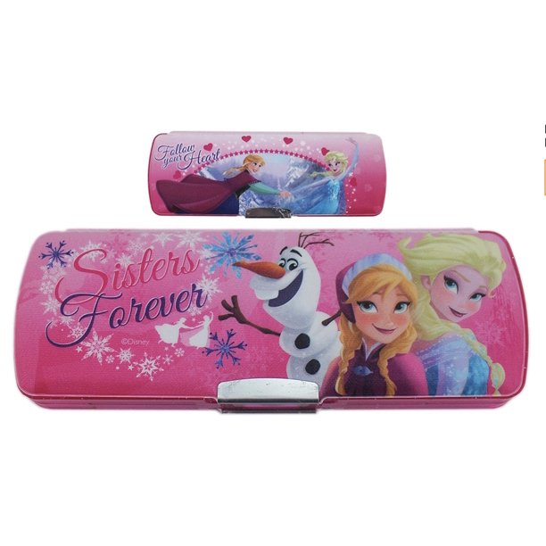 Disney's Frozen Sparkling Elegant Ice Multi Level Pencil Box - Walmart.com
