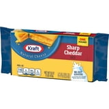 Kraft Sharp Cheddar Cheese, 16 oz. Block Chunk - Walmart.com