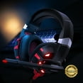 RUNMUS K2 Gaming Headset - Noise Canceling, LED Light, 7.1 Surround ...