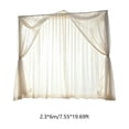 Swiftyle 1 Pcs Outdoor Mosquito Net Curtains for Patio Garden Rod ...