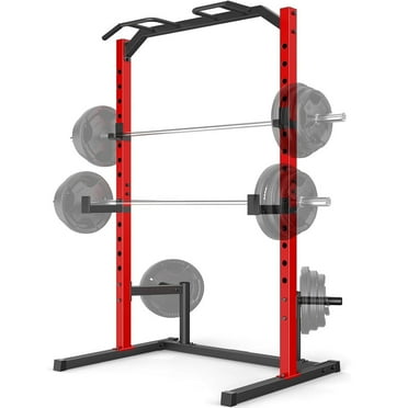 UPGO Power Cage,1200lbs Multi-Function Power Rack with Lat Pulldown and ...