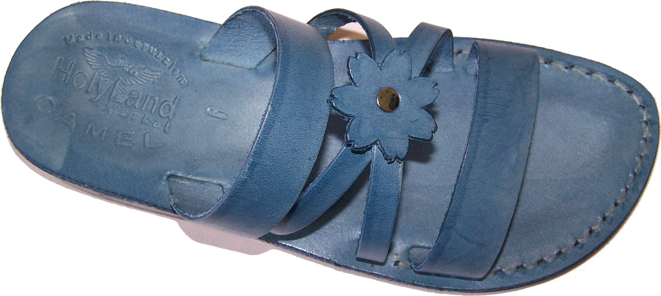 Holy Land Market Unisex Biblical Flip Flops (Jesus - Yashua) Galilee ...