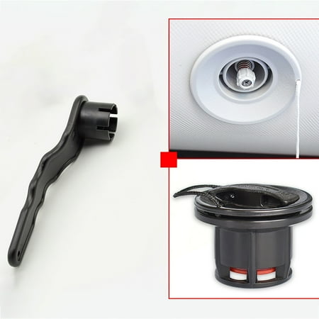 Inflatable Boat Canoe Repair Tool Black 6 Section Air Valve Wrench ...