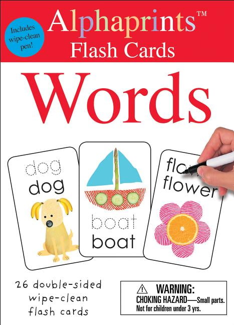 Wipe Clean Activity Flash Cards: Alphaprints: Wipe Clean Flash Cards ...