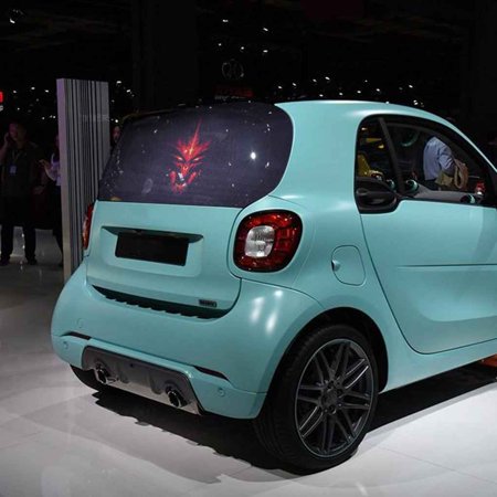 Car Decor Sticker 3D Transparent Auto back rear sticker; Auto Vehicle ...