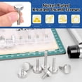 35pcs M5 x 8/10/12/16/20/25/30MM Knurled Round Thumb Screws, Fully ...