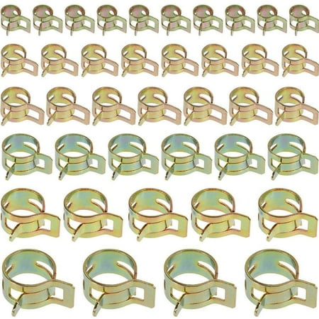 YERDGARY 60PCS Spring Clip Hose Clamps Spring Clip Clamps Hose ...