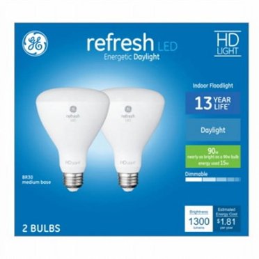 GE Lighting 66282 Energy-Efficient Halogen 80-Watt (120-watt ...