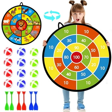 Dart Board Game for Kids, Outdoor Indoor Fun, Cool Family Party Activities, Classic Backyard ...