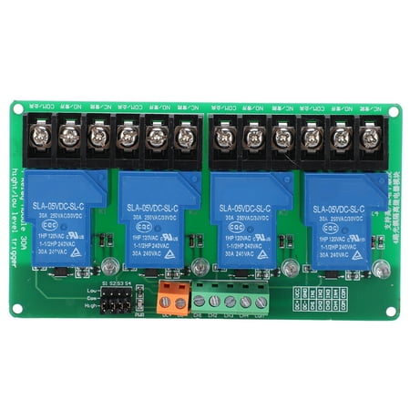 Relay Module, PLC Automatic Control Module 4 Channel For Automated ...
