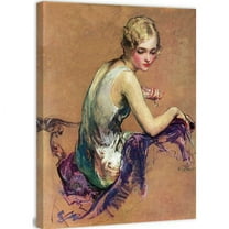 Marmont Hill "Pastel Portrait" by Guy Hoff Painting Print on Canvas ...