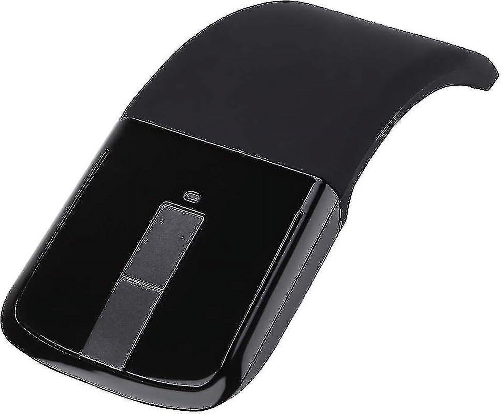 Wireless Arc Mouse, Microsoft Surface Arc Mouse Black Touch Thin Optical Mouse Folding Mouse ...