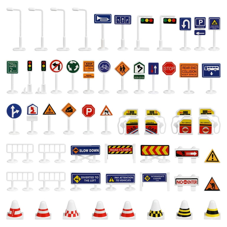 Service Road Signs