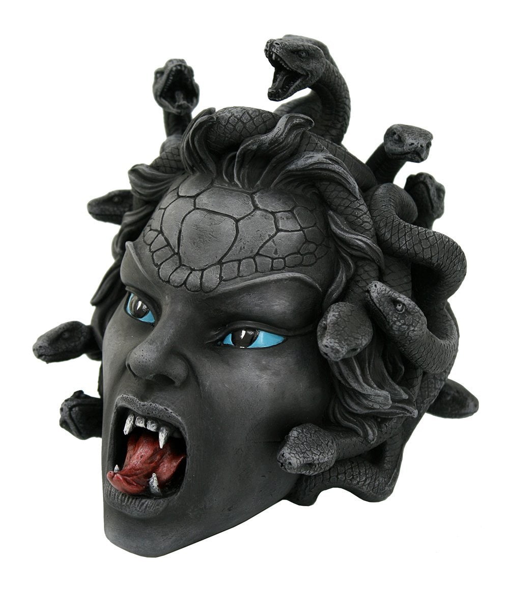 Pacific Giftware The Head of Medusa Collectible Figurine in Stone ...