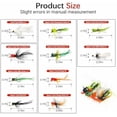 Fly Fishing Poppers Fly Fishing Dry Flies Topwater Fishing Lures Bass ...
