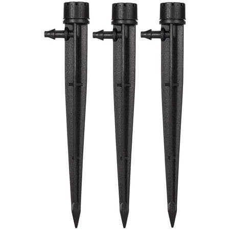 YDJKET 100pcs Garden Irrigation Drippers for 4mm/7mm Tube 360 Degree 8 ...