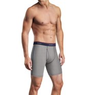 Men's FreshIQ X-Temp Cotton Stretch Long Leg Boxer Briefs 3-Pack - Walmart.com