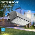 35W LED Wall Pack with Dusk to Dawn, 4200lm, 5000K Outdoor Light for ...
