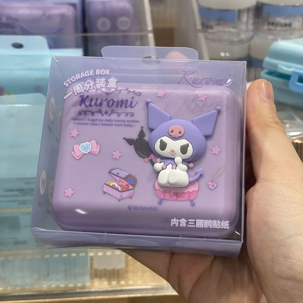 Miniso Sanrio Kuromi Cinnamoroll Lindo Pastillero de Dibujos Animados ...