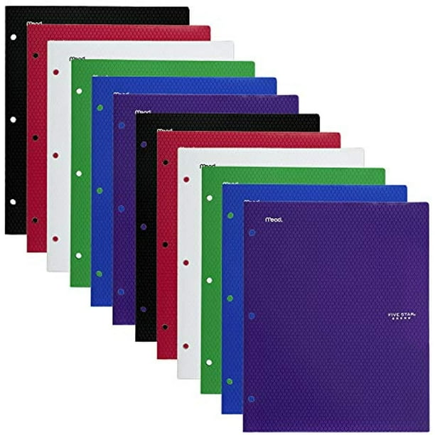 Five Star 2 Pocket Folders, Stay-Put Folder, Folders with Pockets ...