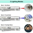 Charging cat toy, 3 light modes and 5 fun patterns, portable ...