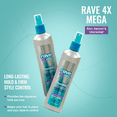Rave 4X Mega Hold Non-Aerosol Hair Spray, All-Weather Protection with ...
