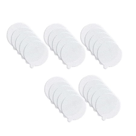 25pcs Water Draining Hole Filter Net Disposable Drain Hair Catcher ...