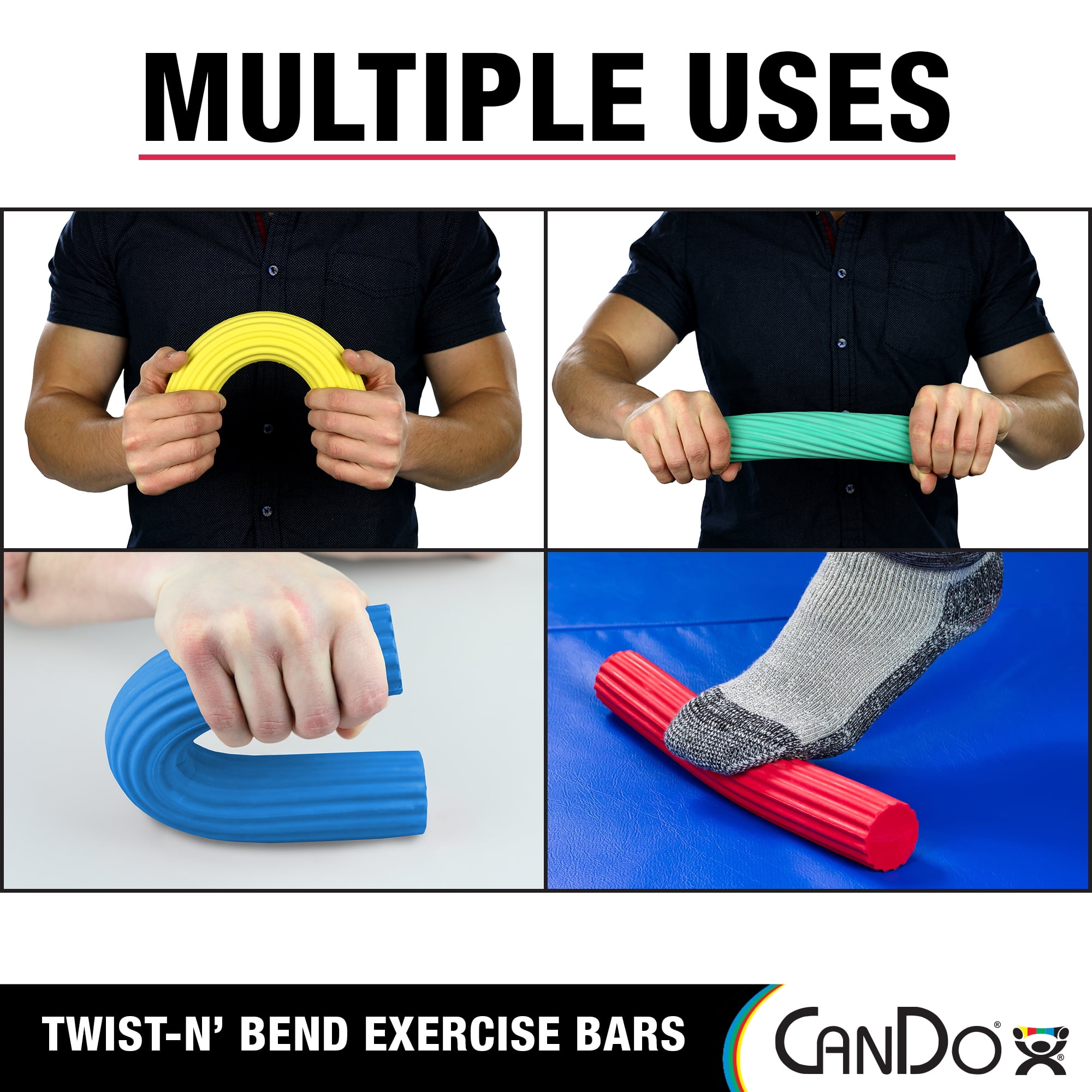 Flexible Resistance Bars for Grip and Forearm Australia | Ubuy