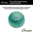 Champion Sports 75CM FITPRO BRT Training & Exercise Ball - Walmart.com
