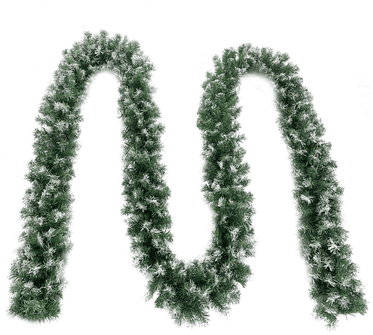 Buy 18ft Christmas Garland with Battery Operated 50 LED Lights and ...