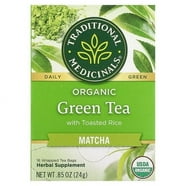 (4 pack) Traditional Medicinals, Organic Green Tea Matcha with Toasted ...