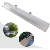 35.4" Pool Fountain Waterfall Spillway Stainless Steel Pond &Clean ...