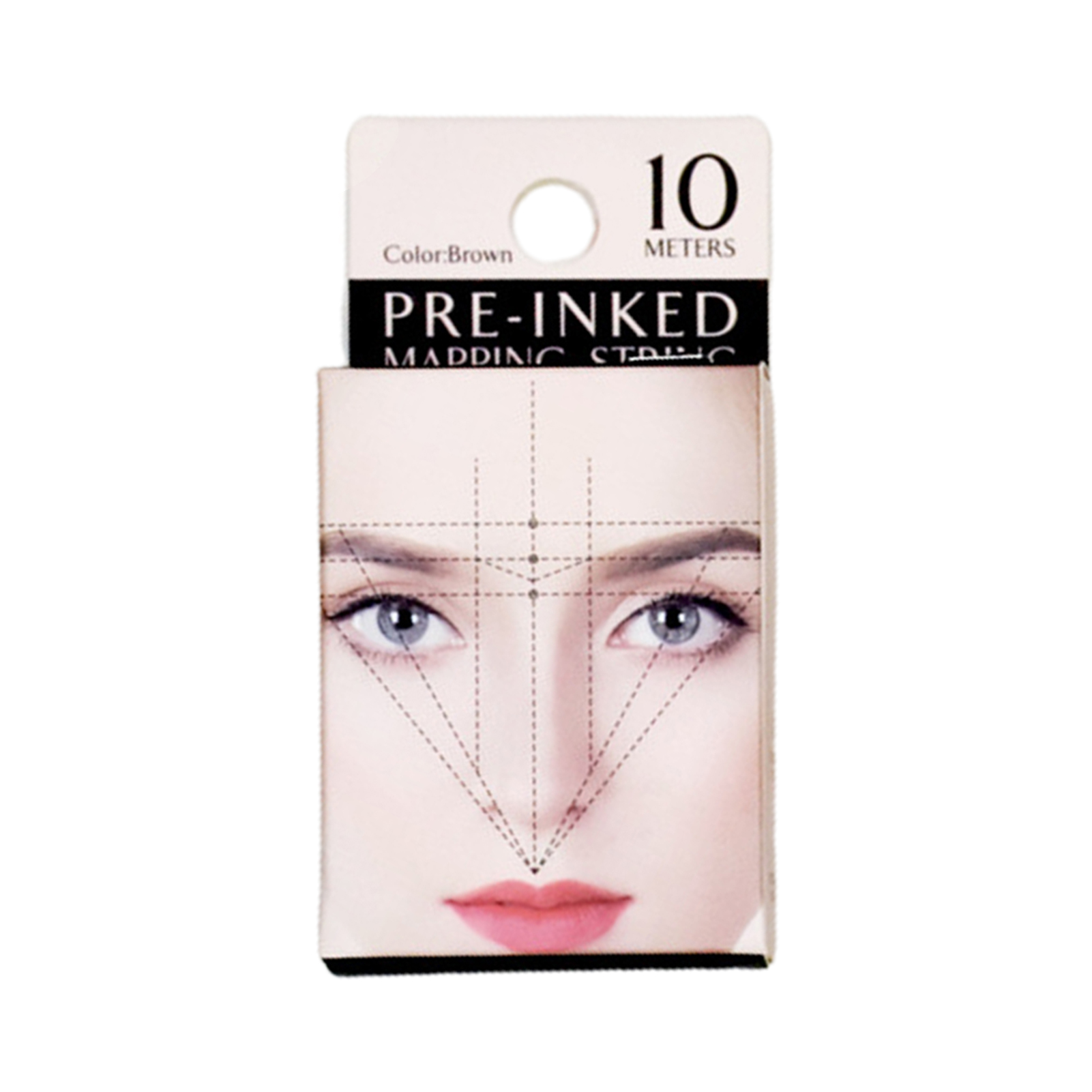 Yim Eyebrow Mapping String Easy To Use Simple Operation Mini Pre inked Yim Eyebrow Mapping String Easy To Use Simple Operation Mini Pre inked