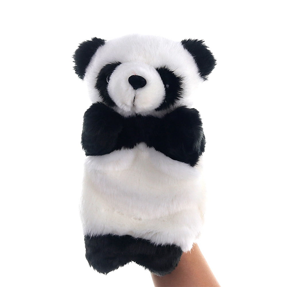 Big Hand Puppet Animal Plush Toys Baby Cloth Educational Cognition Hand ...