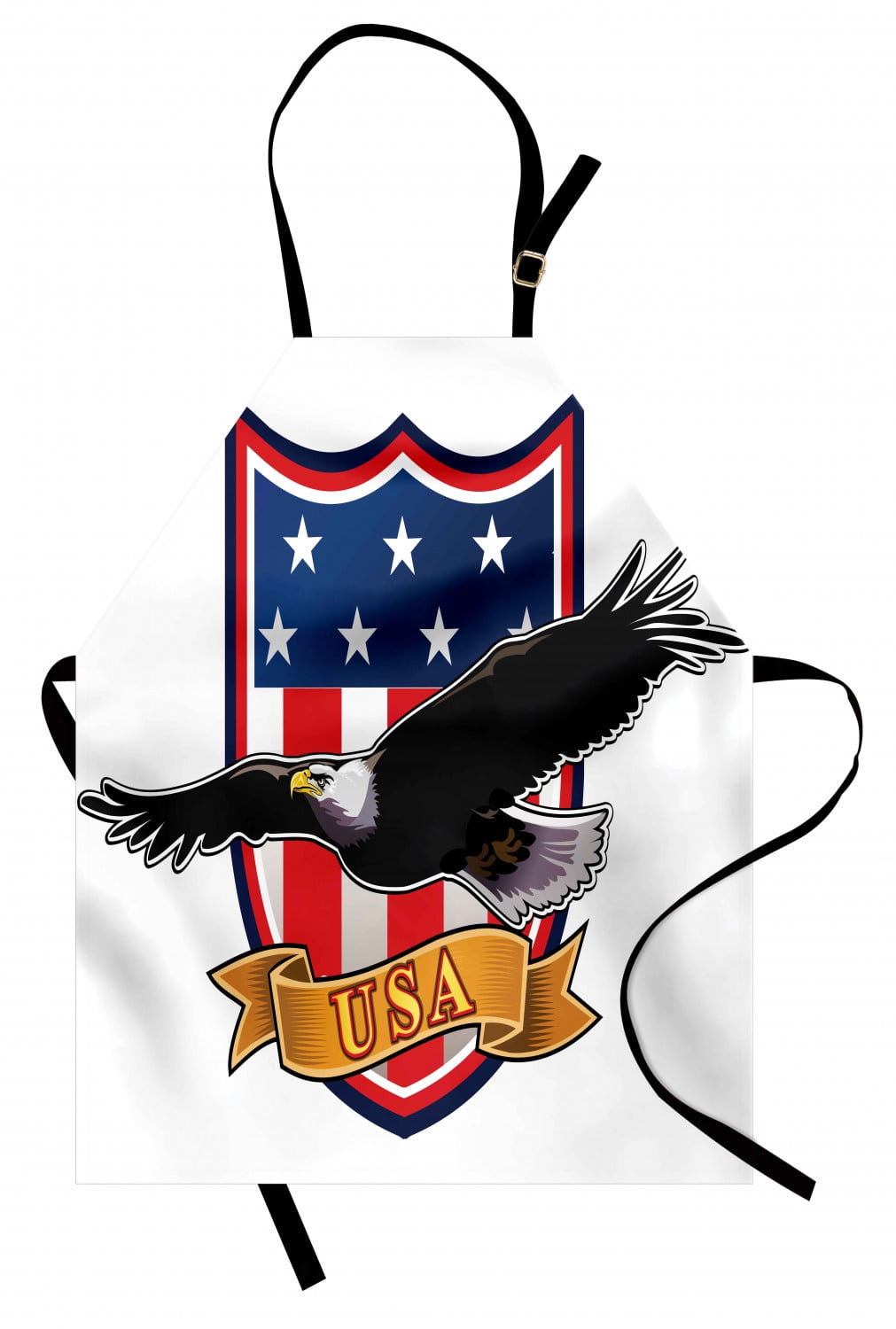 American Apron Flying Eagle with USA Flag Armor Design Shape Liberty ...