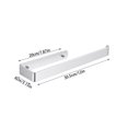 Paper Towel Holder For Kitchen Under Cabinet, Self-Adhesive Or Drilling ...