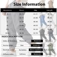 Dwelliawo Cotton Linen Pants for Men Elastic Waist and Ankle Drawstring ...