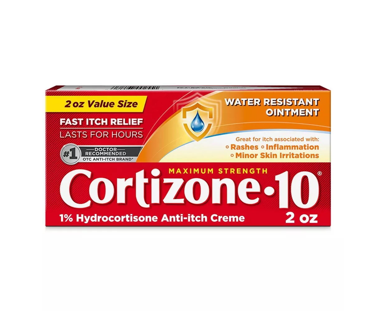 Cortizone 10 Ointment, Maximum Strength, 2 oz - Walmart.com