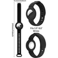 SENHAWK AirTag Kids Bracelet, Silicone Adjustable Wristband, Compatible ...