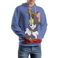 Men's Tom Cat Jerly Hoodie Long Sleeves Unisex Graphic Print Sweatshirt ...