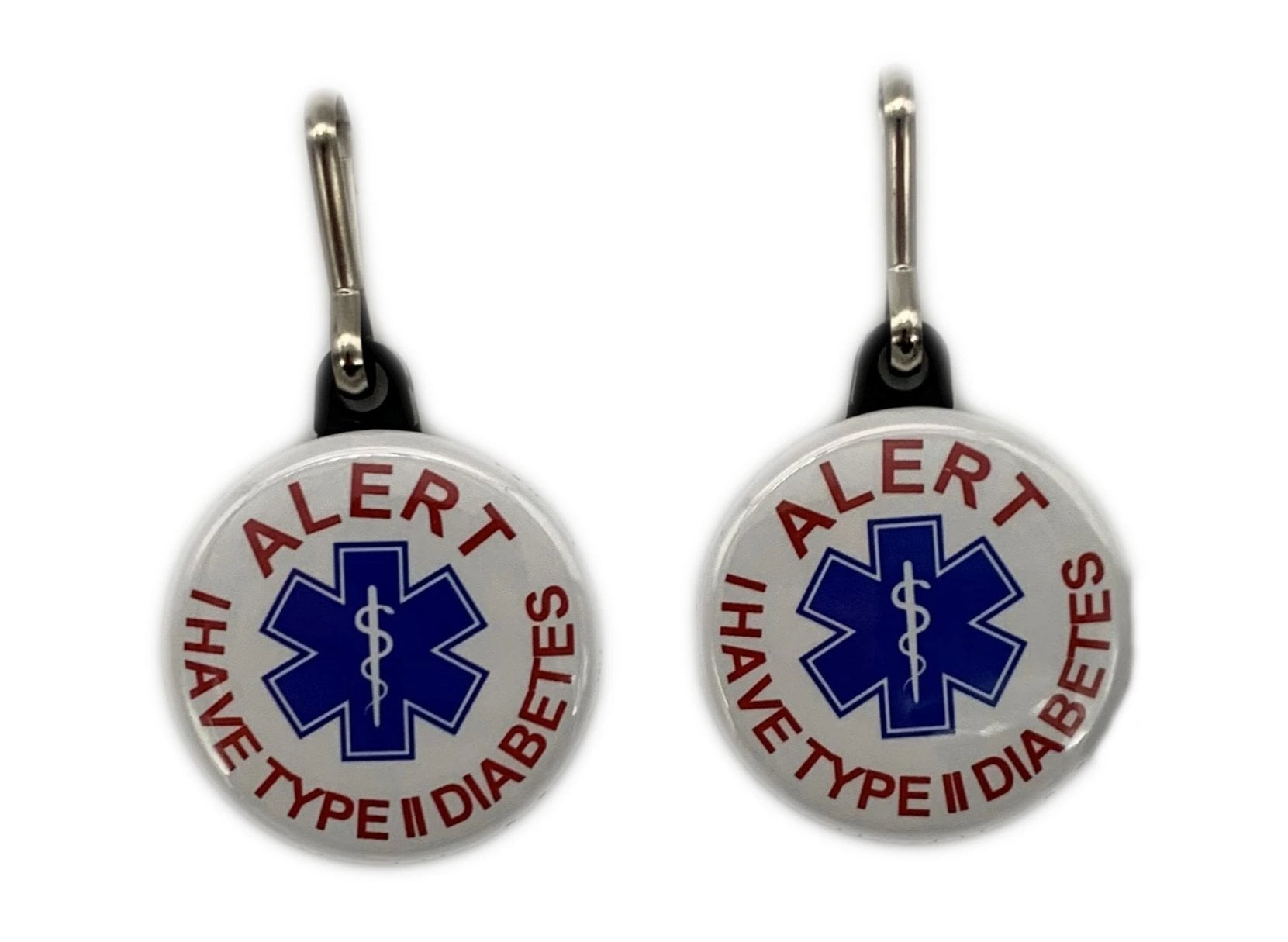 I Have Type II Diabetes 1 5 Medical Zipper Pull 2 Pack Walmart i-have-type-ii-diabetes-1-5-medical-zipper-pull-2-pack-walmart