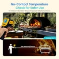 Infrared Thermometer Laser Temperature Gun 774, Meat Food Candy Oven ...