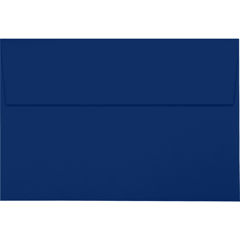 LUXPaper A8 Invitation Envelopes, 5 1/2 x 8 1/8, 80 lb. Navy Blue, 1000 ...