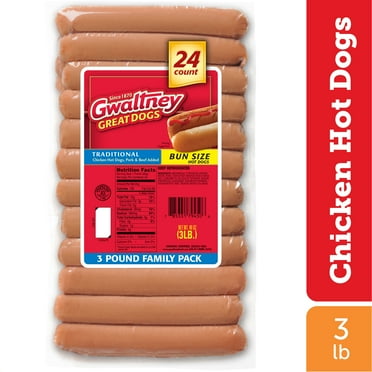 Carolina Pride Red Hot Dogs Family Pack, 48 oz - Walmart.com