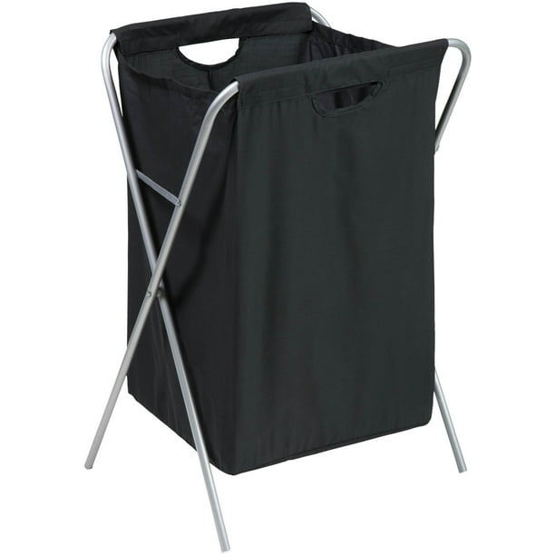 Honey Can Do Folding Nylon Hamper with Steel Frame and Washable Bag ...