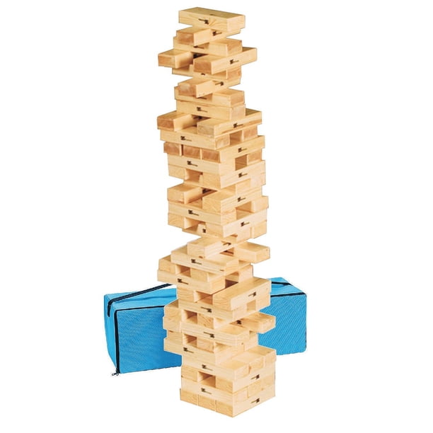 S&S Worldwide Super Tumbling Timbers. Giant Version of Popular Stacking ...