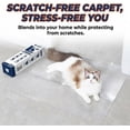Scratch-Proof Carpet Protector for Pets, Plastic Rug Runner and Cover ...