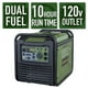 Sportsman 3,500-Watt Dual Fuel Inverter Generator for Sensitive ...