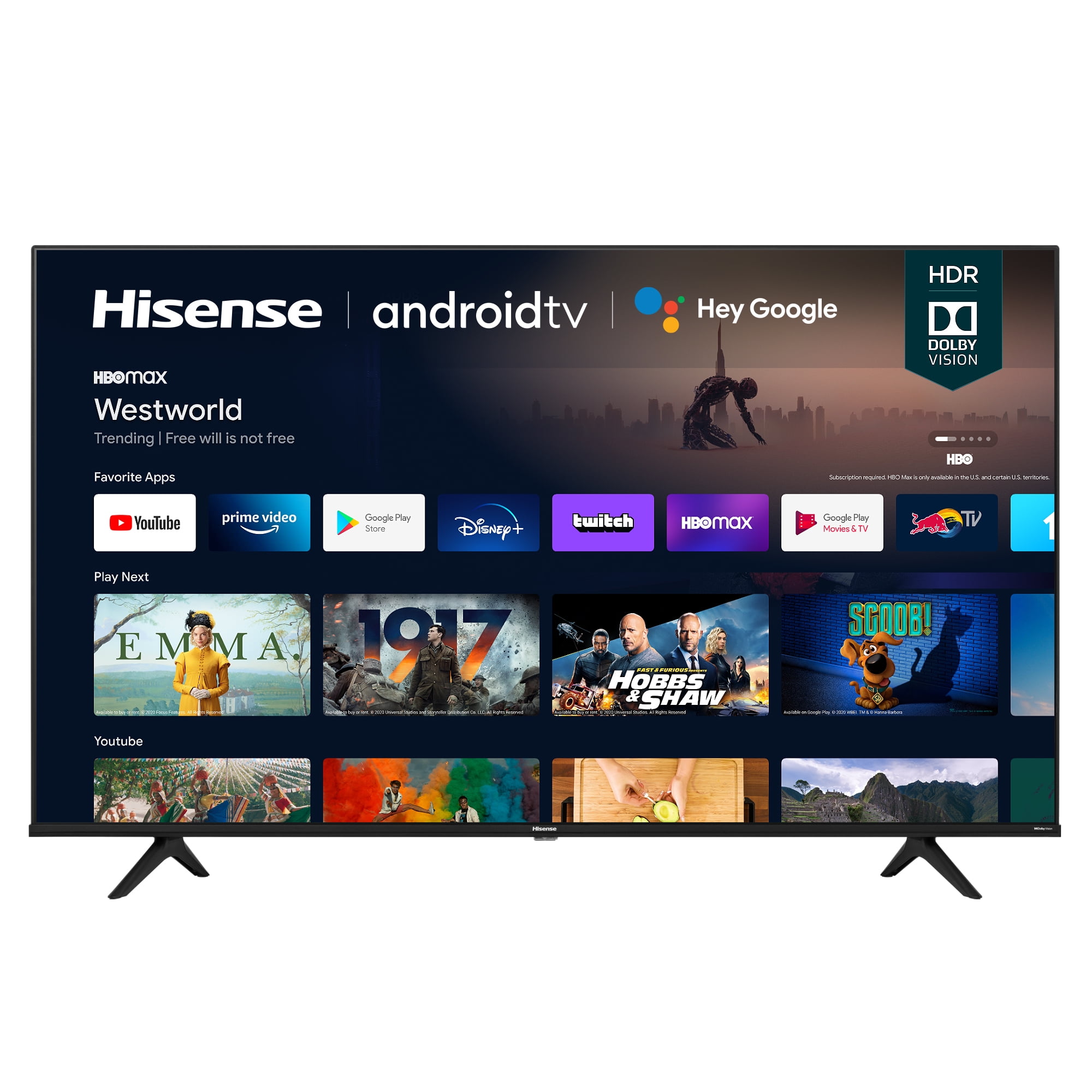Hisense 50 A6g Series Lcd Android 4k Smart Tv